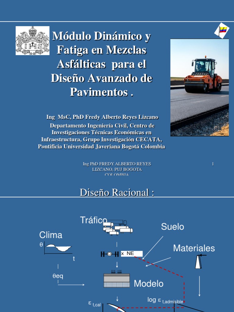 Módulo Dinámico y Fatiga en Pavimentos | PDF | Fatiga (material ...