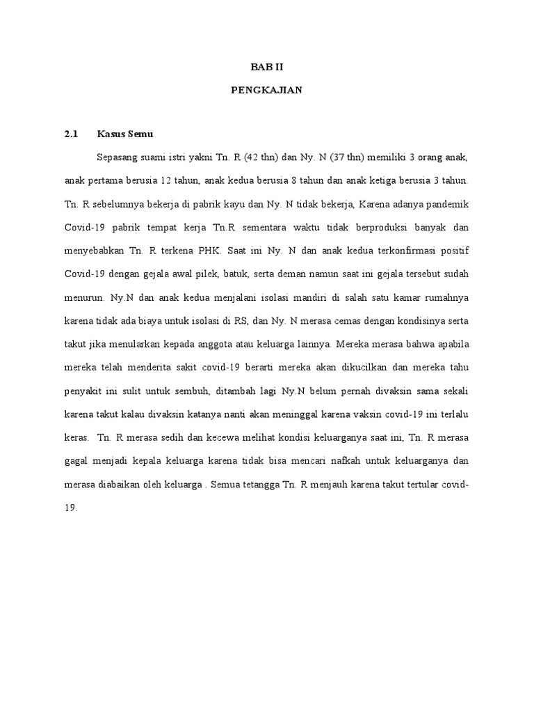 BAB II Dan BAB III | PDF