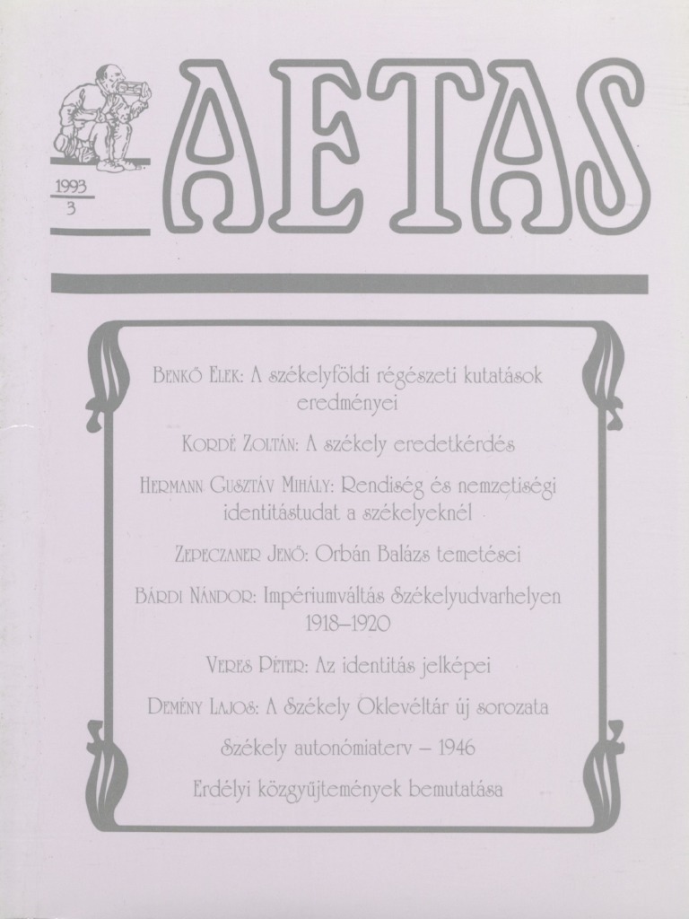 Aetas 1 | PDF