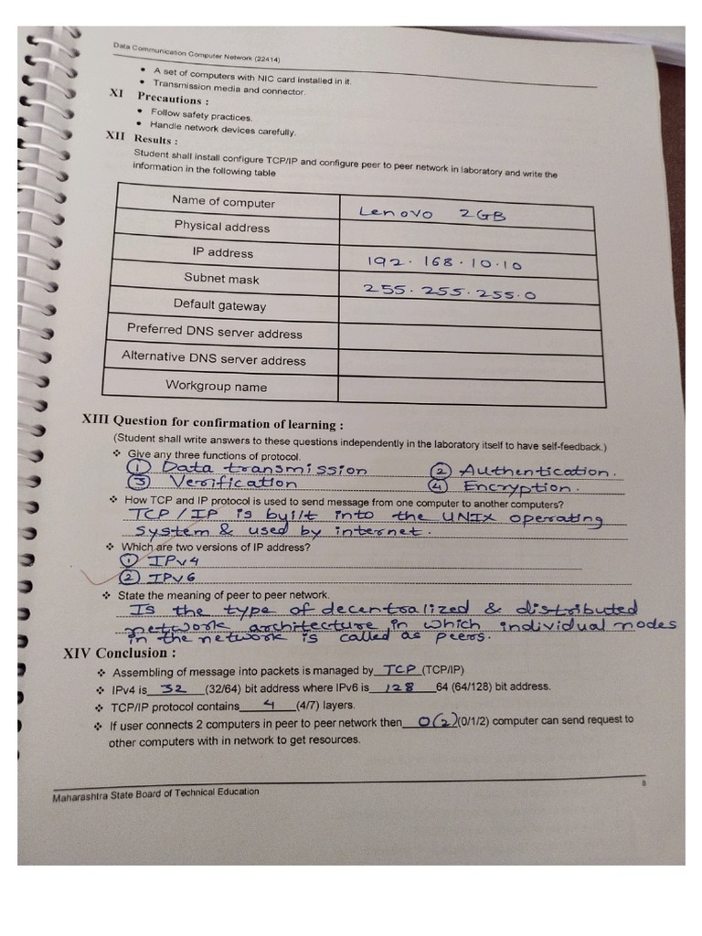 DCC Manual Answer | PDF