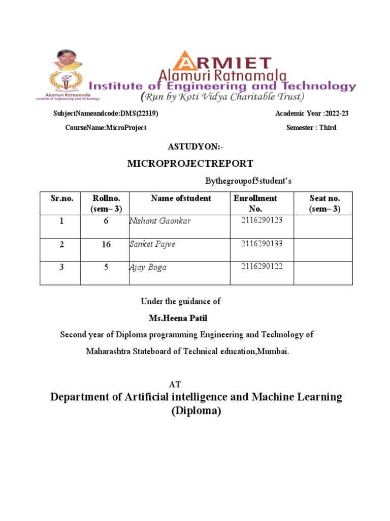 DBMS Project | PDF | Databases | Information Science DBMS Project | PDF | Databases | Information Science