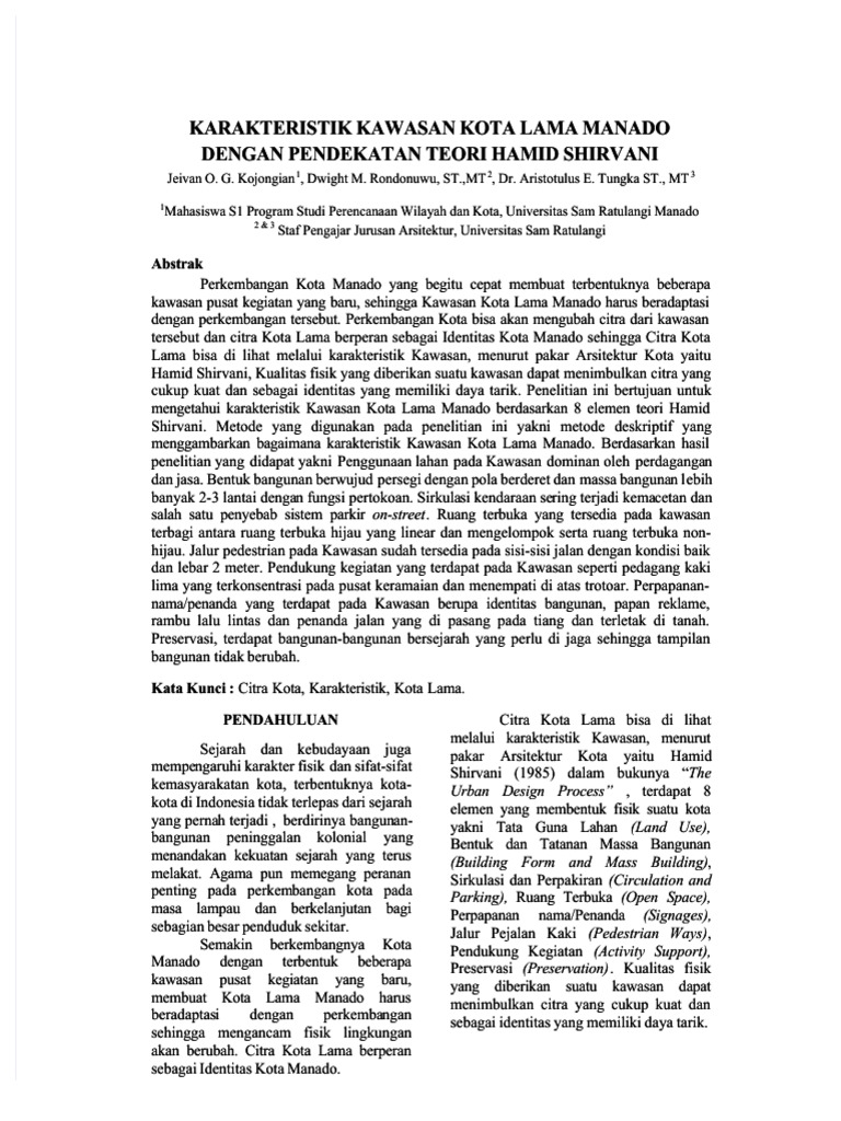 PDF Teori Hamid Shirvani - Compress | PDF