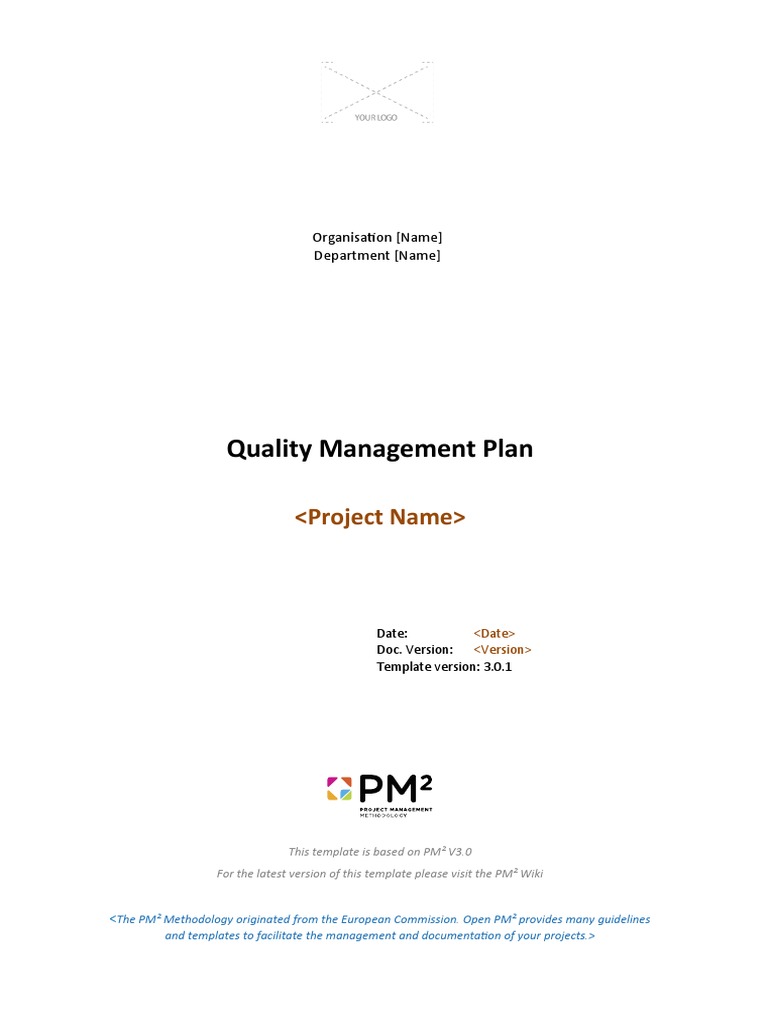 Quality Plan | PDF | Quality Management | Audit
