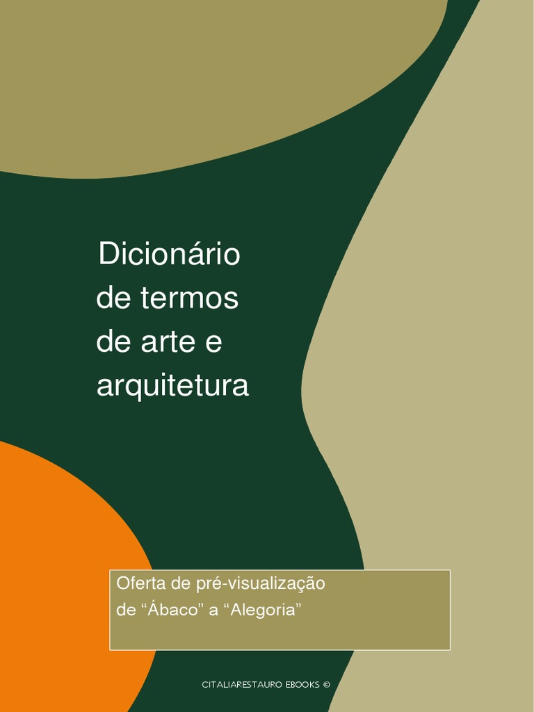 Preview Dicionario de Termos de Arte e Arquitetura PDF | Download ...