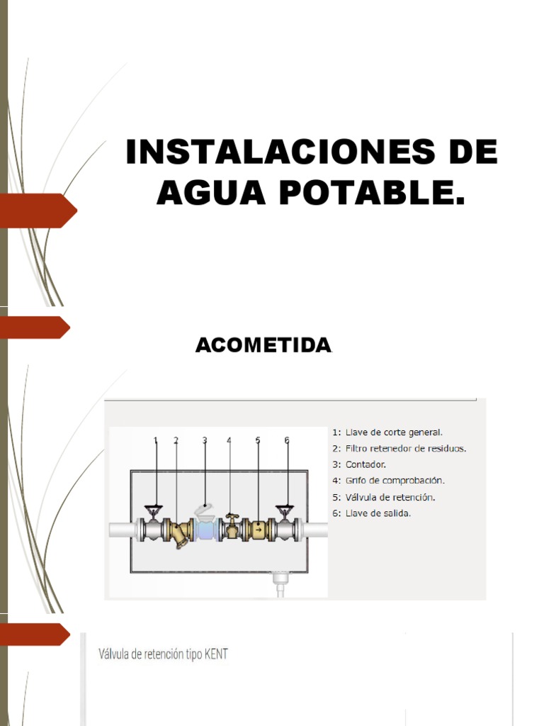 Instalaciones de Agua Potable | PDF