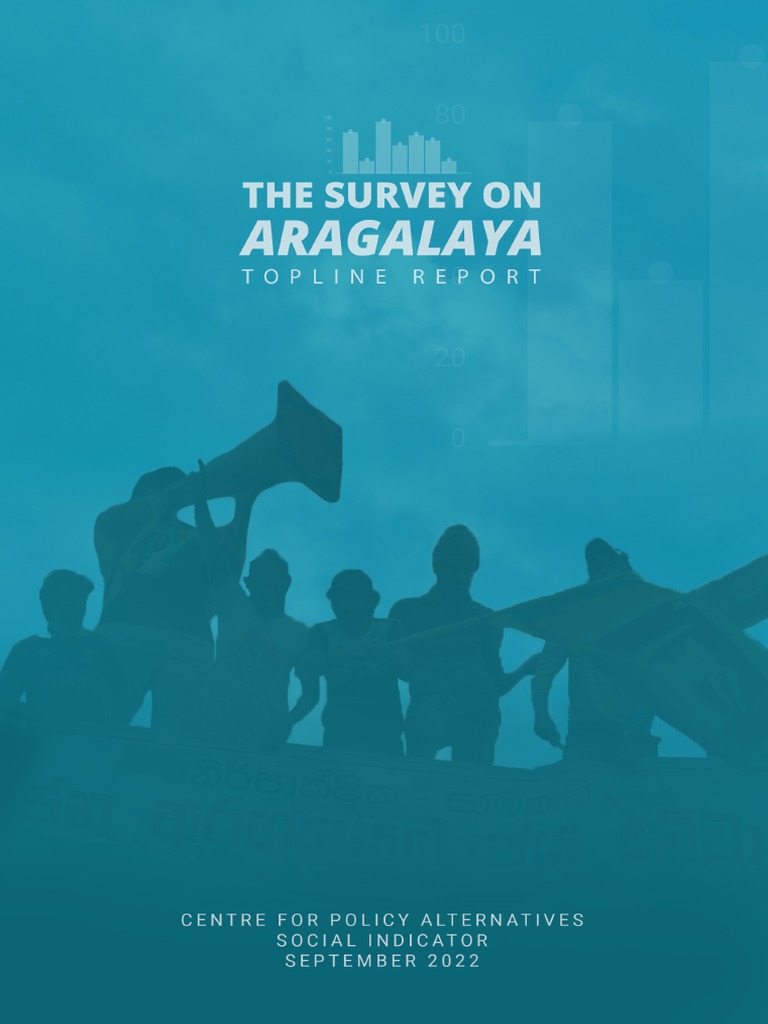 Survey-on-Aragalaya Sep2022 Topline-Report English FINAL | PDF | Survey Methodology | Government