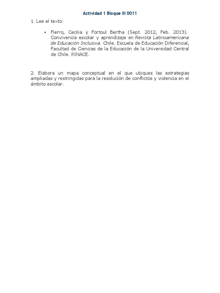 Actividad 1 Bloque III 0011 D | PDF
