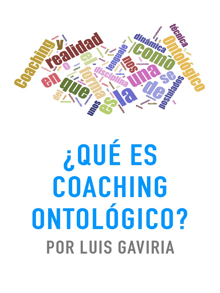 Definición de Coaching Ontológico | PDF | Ontología | Realidad