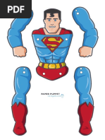 Ben's Paper Puppets - Jeffy Paper Puppet Template © Ben Stanley 2024 | PDF