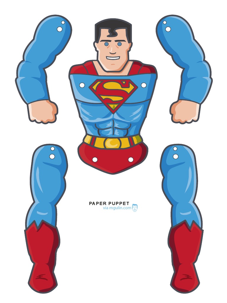 Superman Template 2022 | PDF | Art