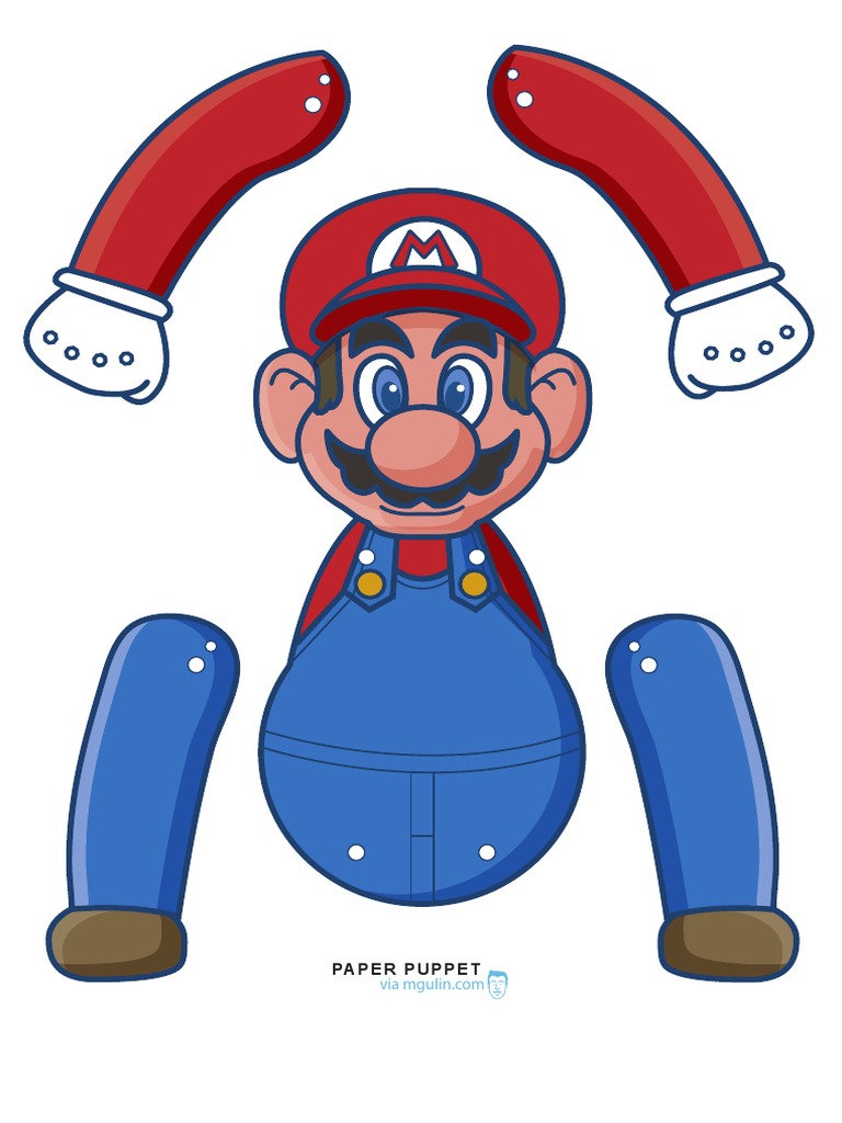 Super Mario Template2009 | PDF