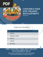 Construction Traffic Management Plan Template | PDF | Traffic | Vehicles