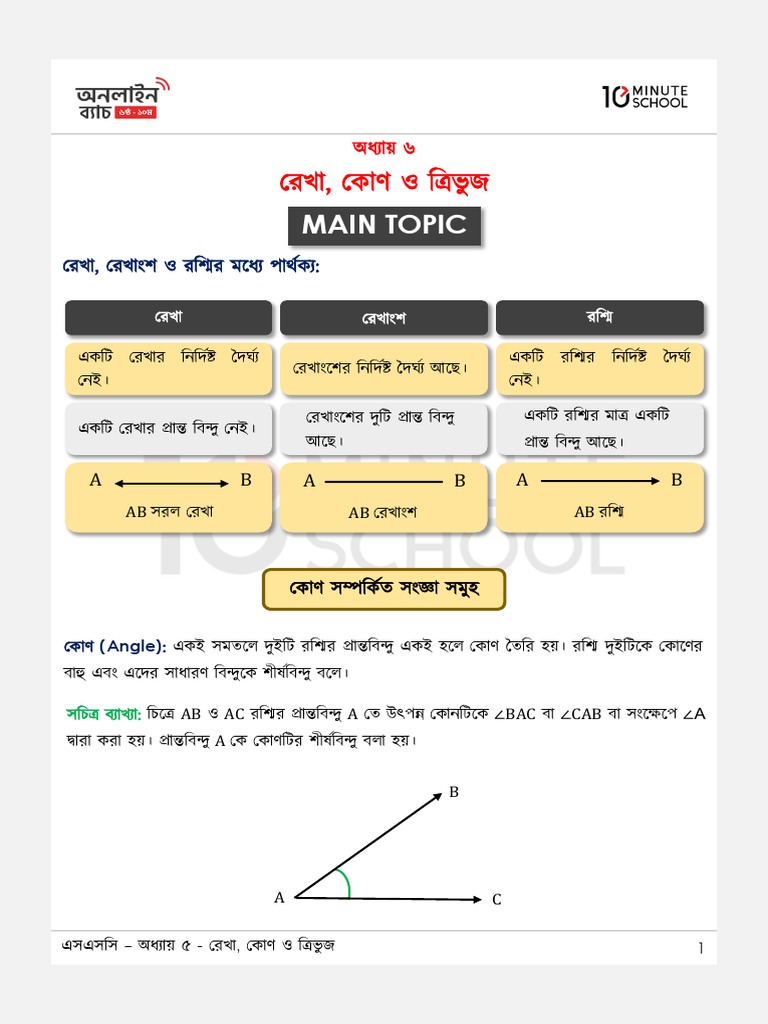Chapter 6 (Lecture Sheet) PDF | PDF