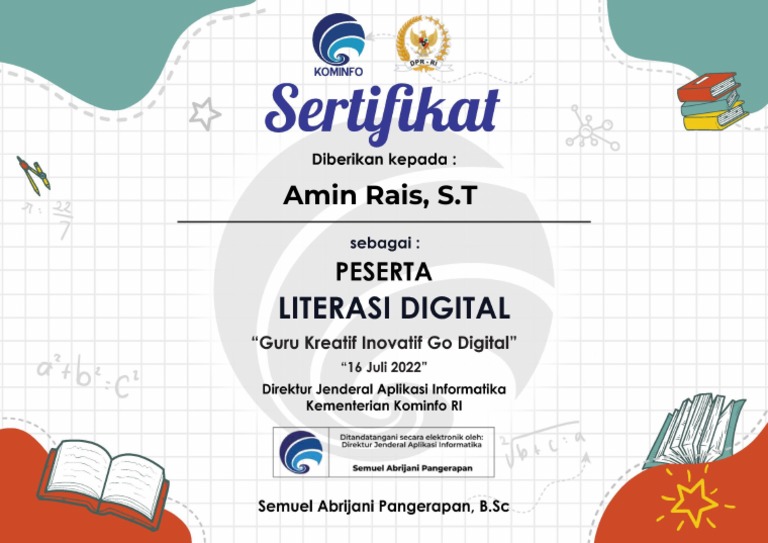 Amin Rais, S.T | PDF