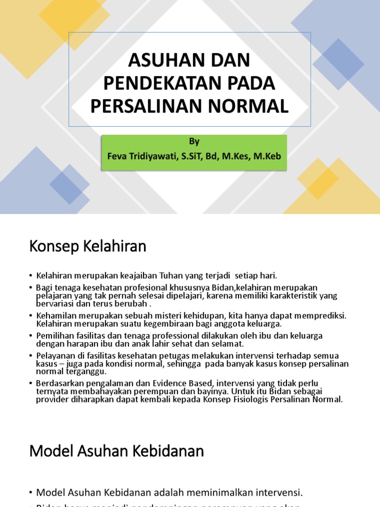 Asuhan Persalinan Normal PDF | PDF