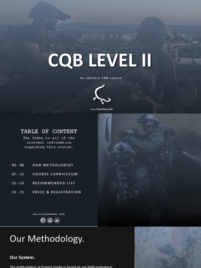 CQB Level 02B 2018 | PDF | Methodology | Science
