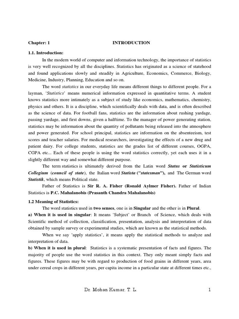 Full Notes Mohan Sir PDF | PDF | Statistics | Probability Distribution