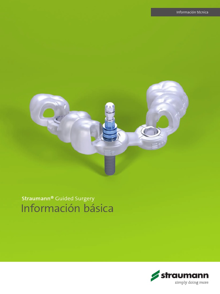 Straumann Cirugia Guiada | PDF | Dentadura postiza | Software