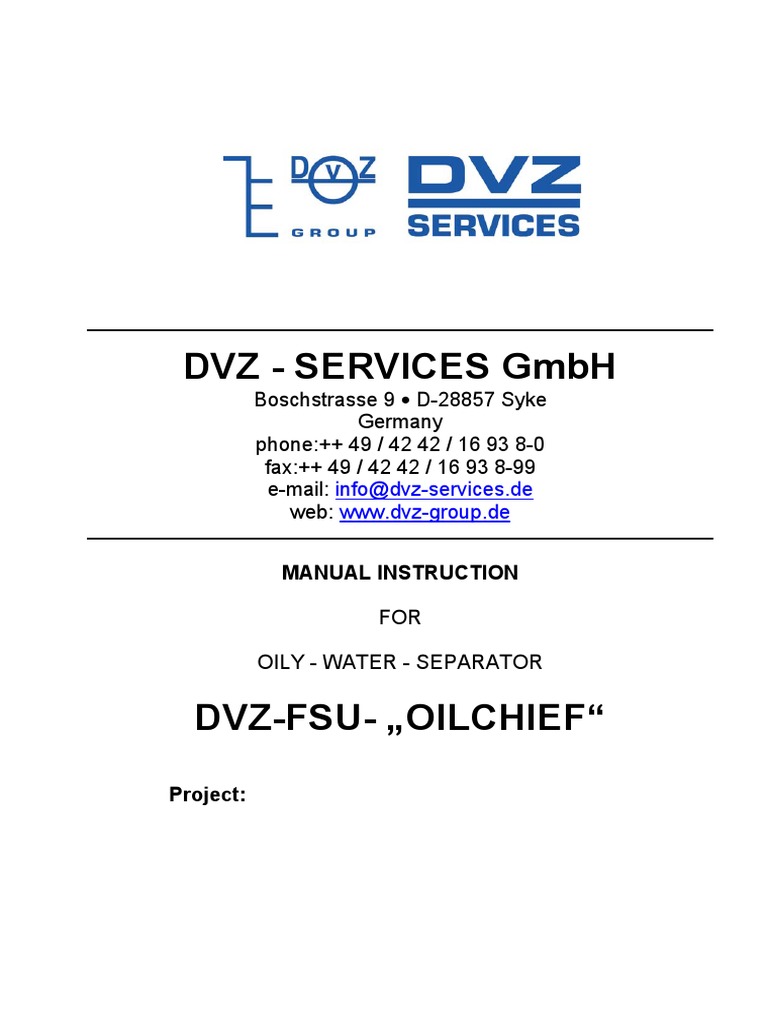 OWS - Manual de Instalación - EBA-FSU-OC-K3 | Download Free PDF | Pump | Valve