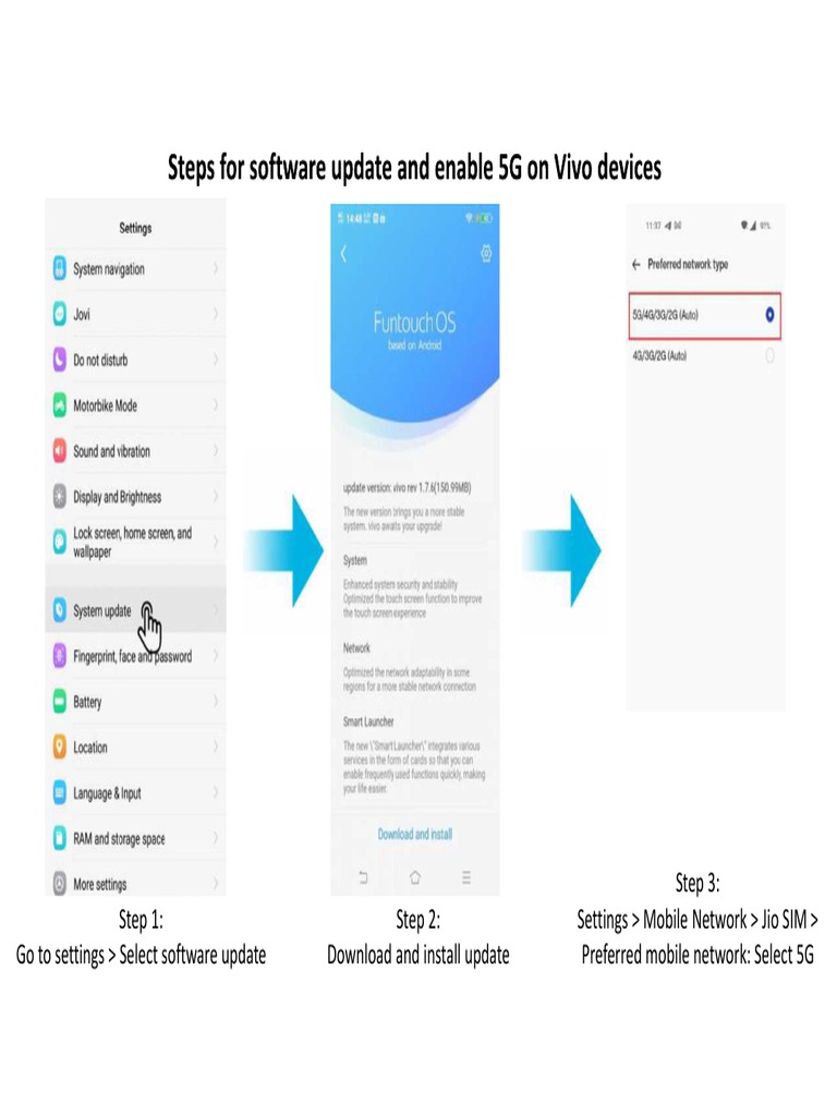 Software Update Manual Vivo | PDF | Finance & Money Management
