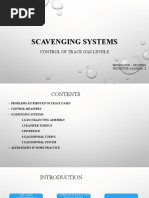 Scavenging Systems for Anesthetic Gases | PDF | Anesthesia | Nitrous Oxide