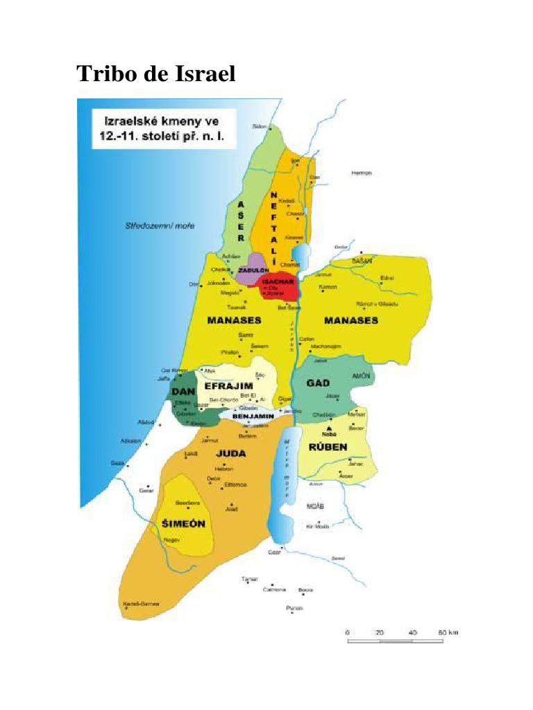 Origem e destino das 12 tribos de Israel | PDF | Jacó | Israelitas