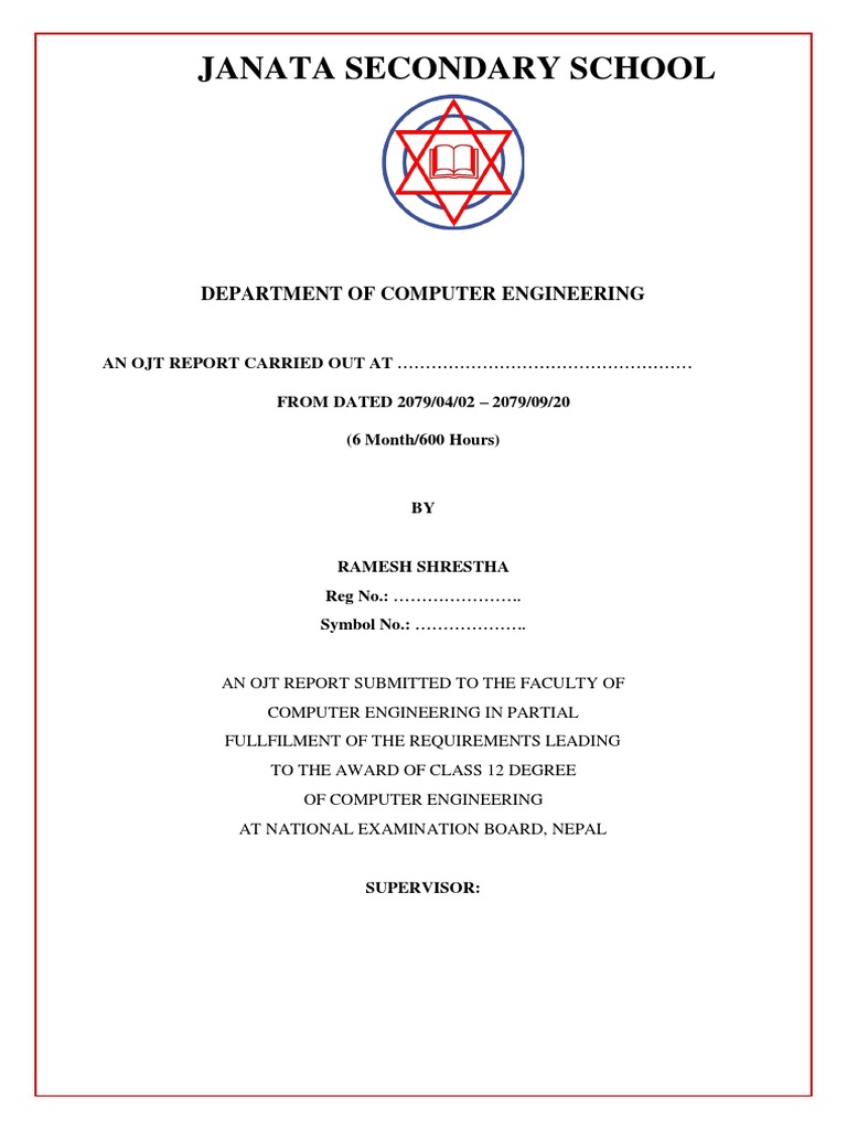 An Ojt Report | PDF | Software Engineering | Computing