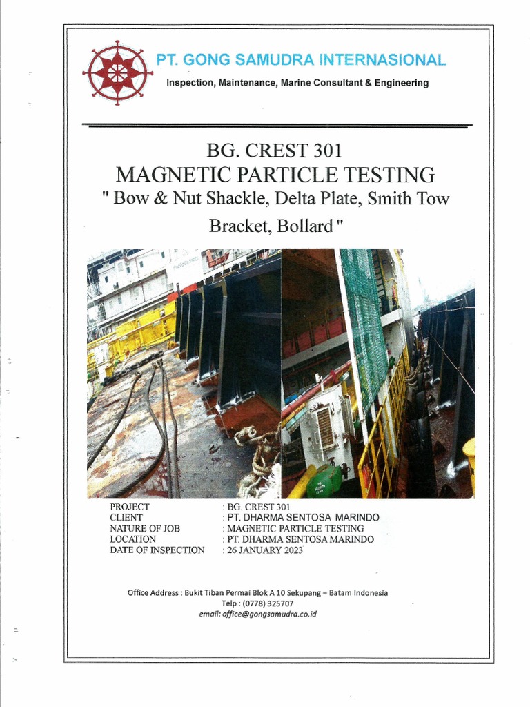 No.14 - MPI - BG. CREST 301 Rev01 | PDF