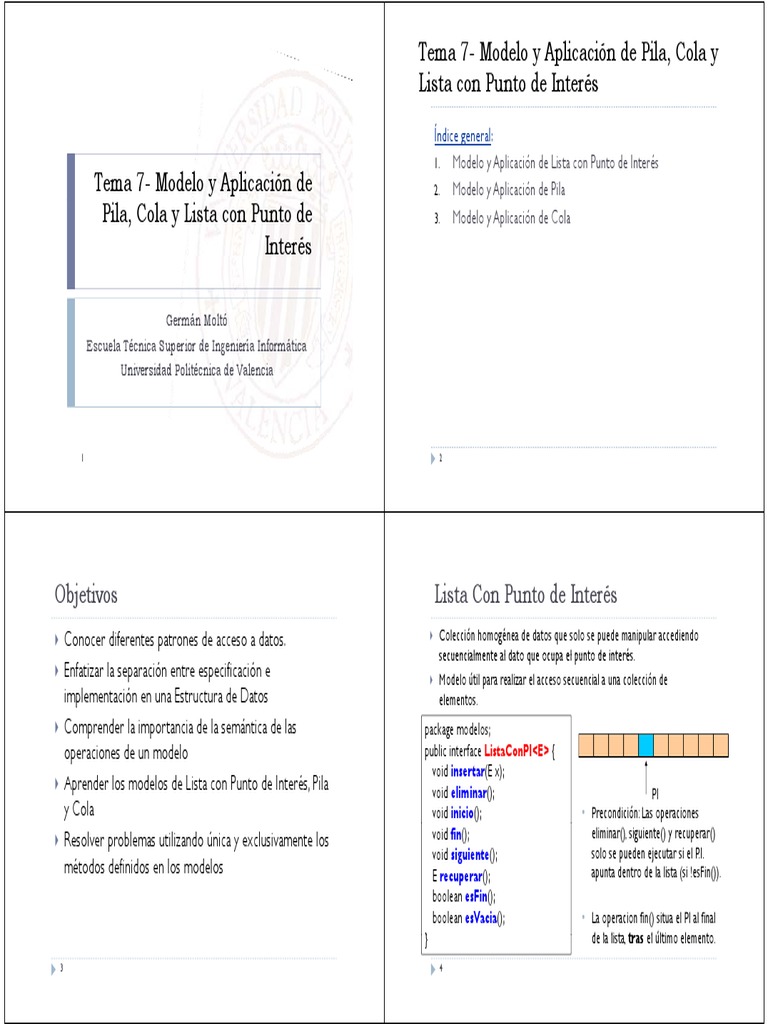 EDA Tema 7 Gmolto PDF | PDF | Desarrollo de software | Informática teórica