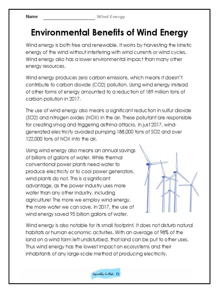 Wind Energy | Download Free PDF | Wind Power | Wind Turbine
