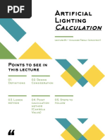 Lumen Method Calculation | PDF | Lighting | Optics