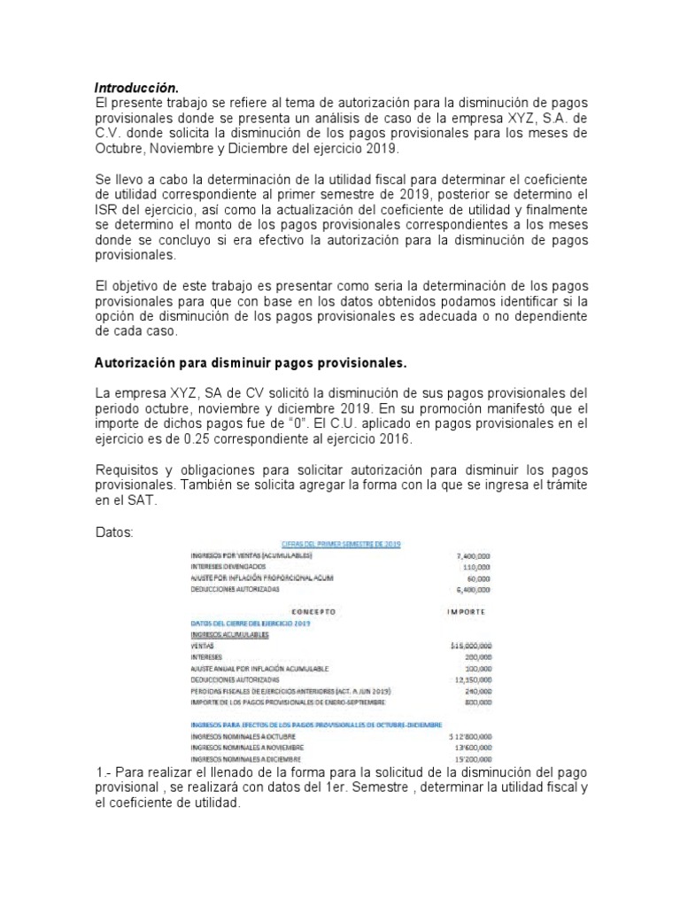 ISR PM Ejercicios | PDF | Impuesto sobre la renta | Impuestos