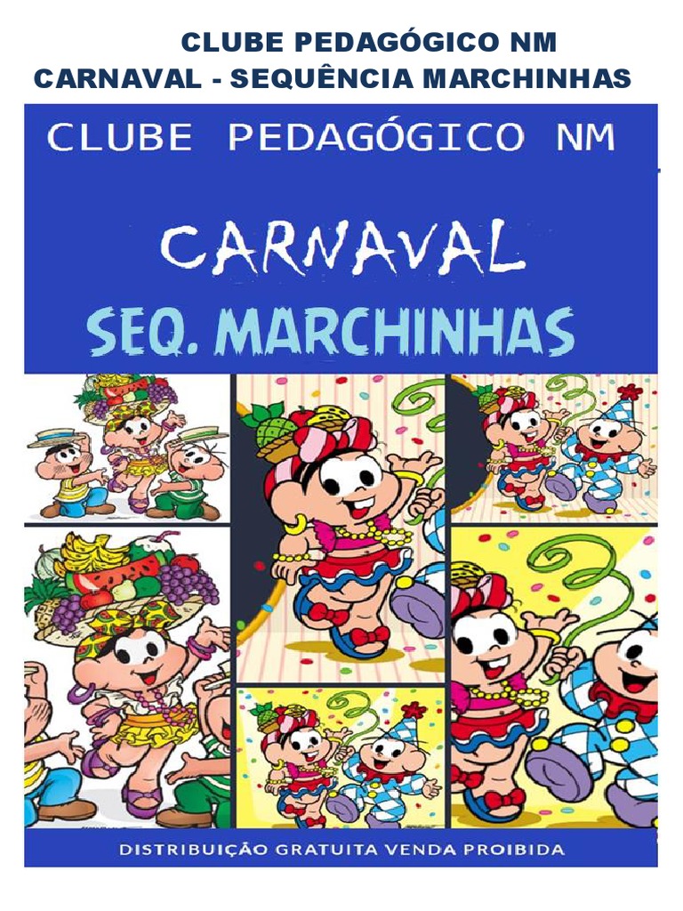 Sequências Marchinhas - Clube Pedagógico NM | PDF
