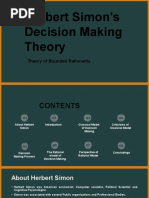 Herbert - Simon-Rational Decision Making Theory | PDF | Decision Making ...