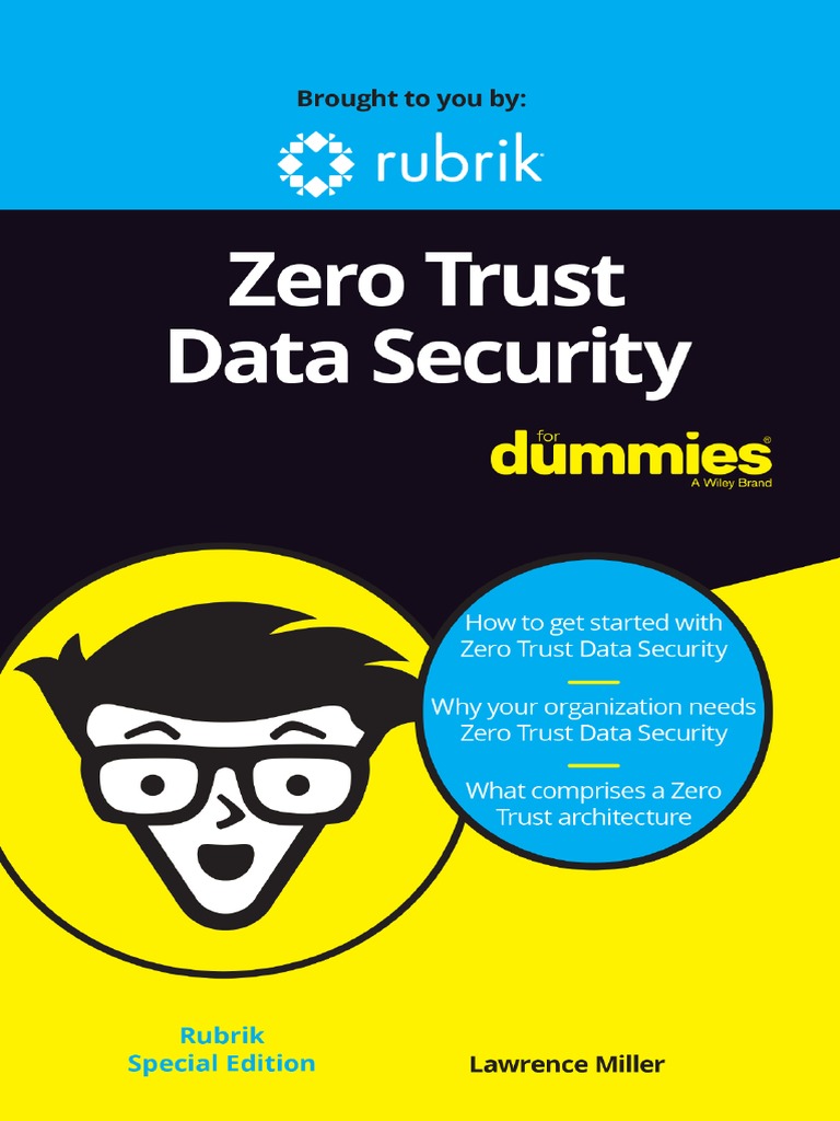 Zero Trust Data Security For Dummies | PDF | Computer Security | Security