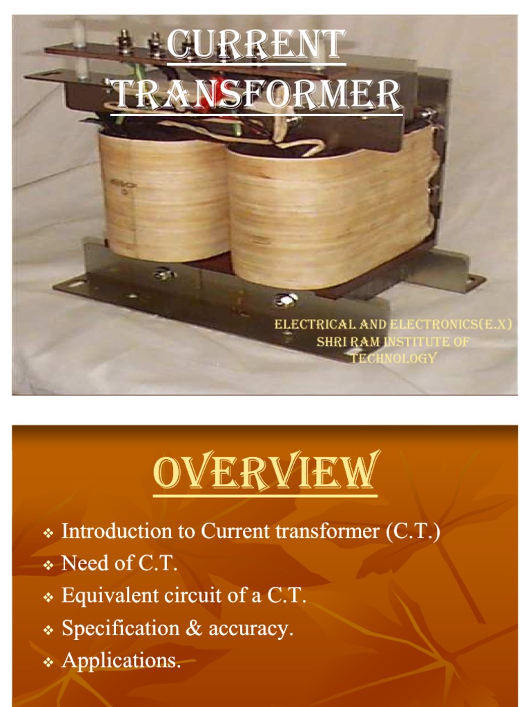 Current Transformer | PDF