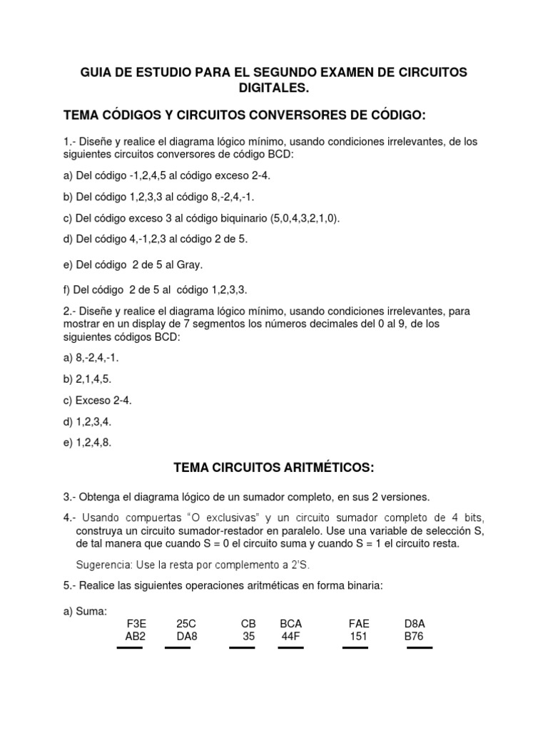 Gu IA2 o EPCD | PDF | Tecnología digital | Ingenieria Eléctrica