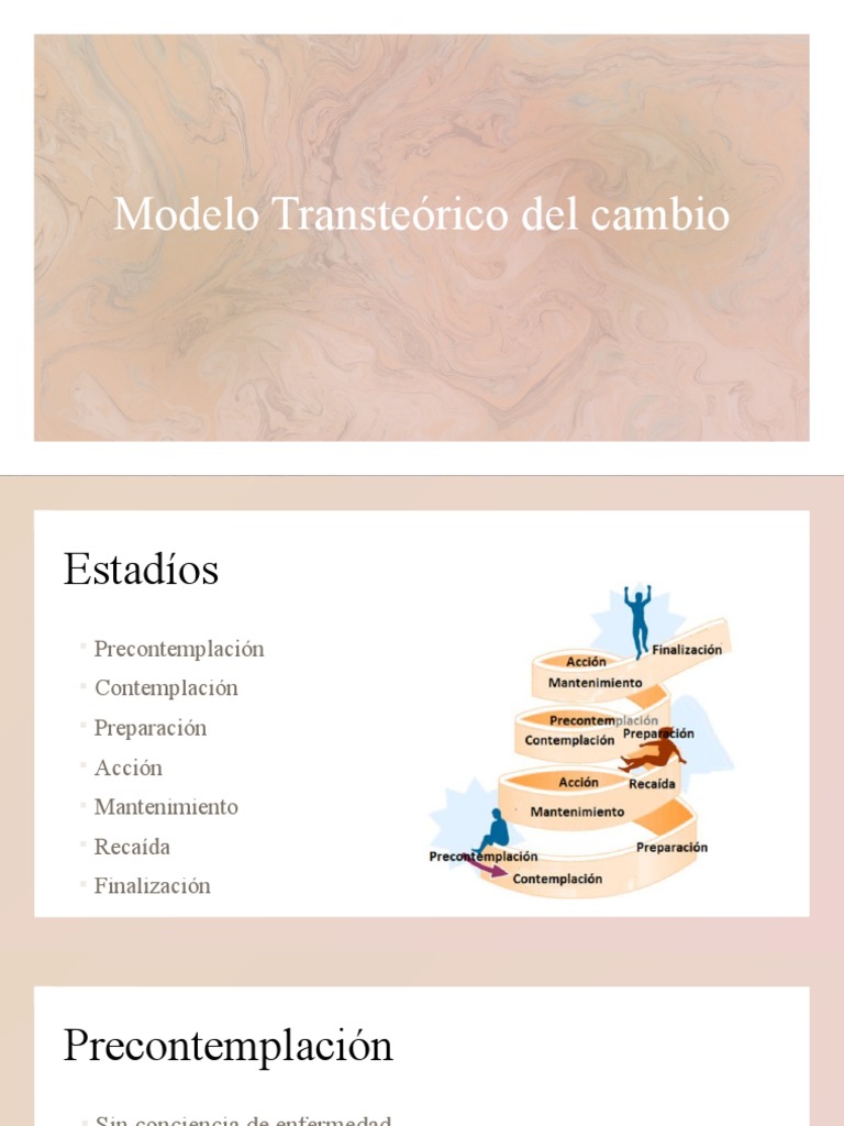 Etapas del Modelo Transteórico del Cambio | PDF | Estilo de vida
