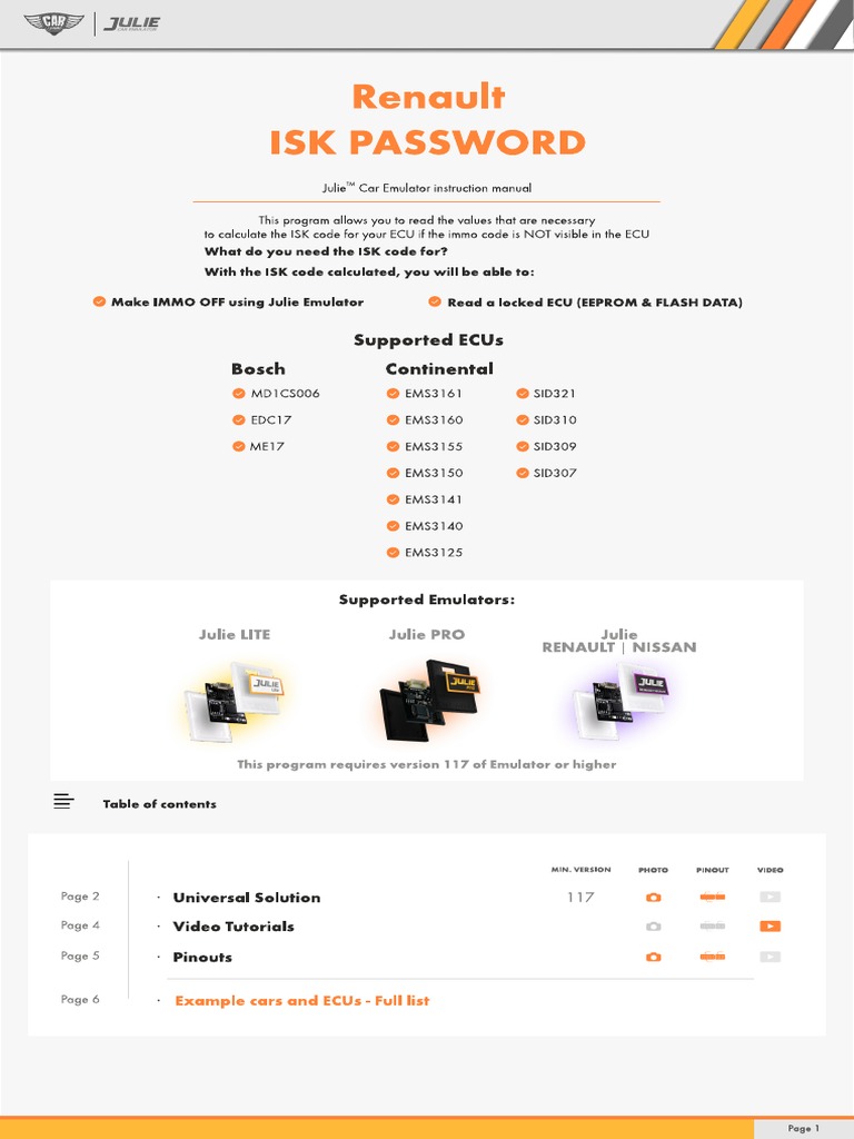 Renault Isk PDF | PDF