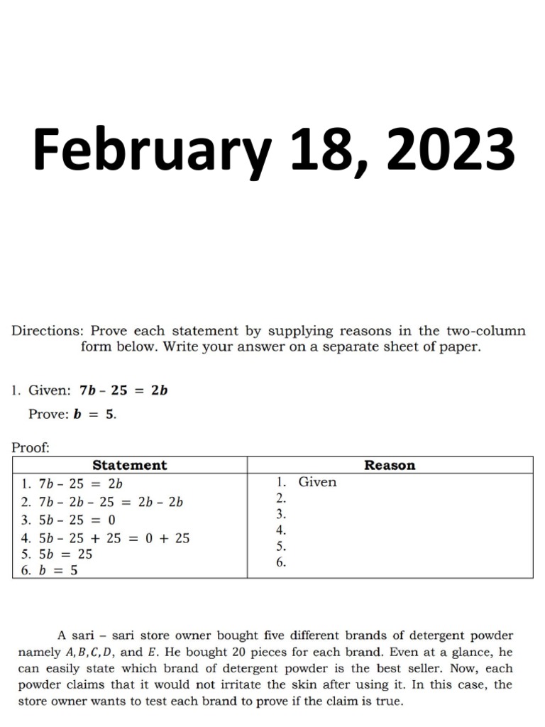 Grade 8 Math Axiomatic Structure | PDF