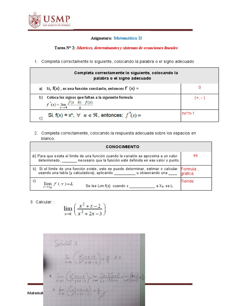 Tarea2 Melanie Apolaya | PDF | Derivado | Función (Matemáticas)