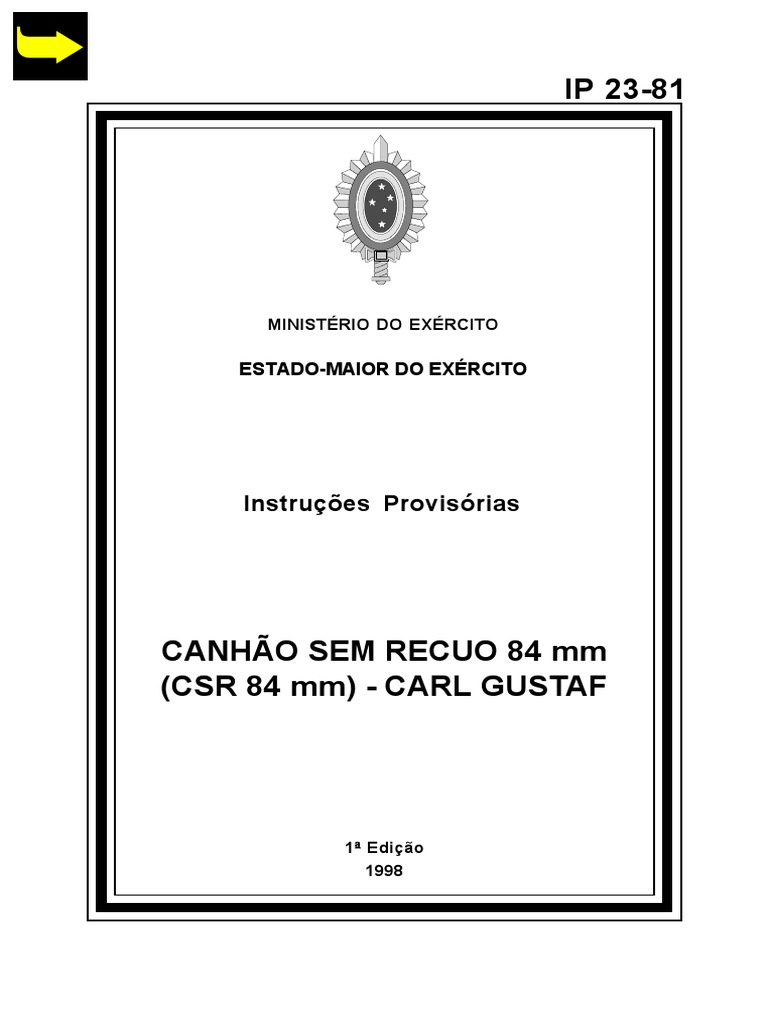 IP 23-81 | PDF | Munição | Gatilho (armas de fogo)