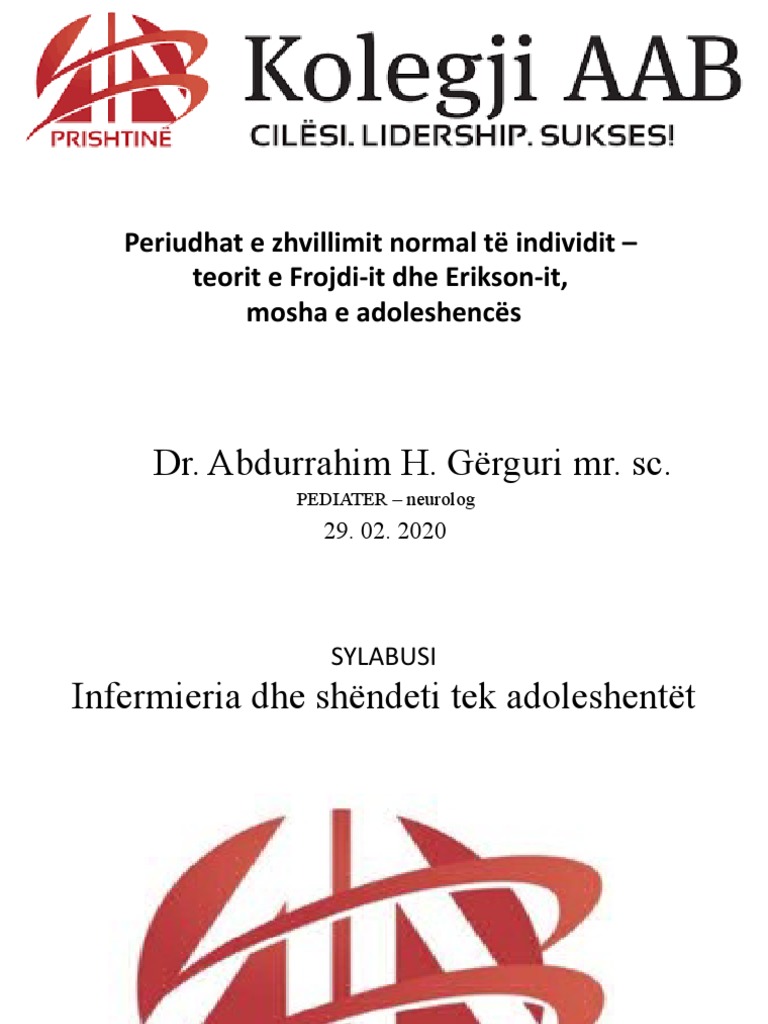 Dr. Abdurrahim H. Gërguri Mr. SC | PDF