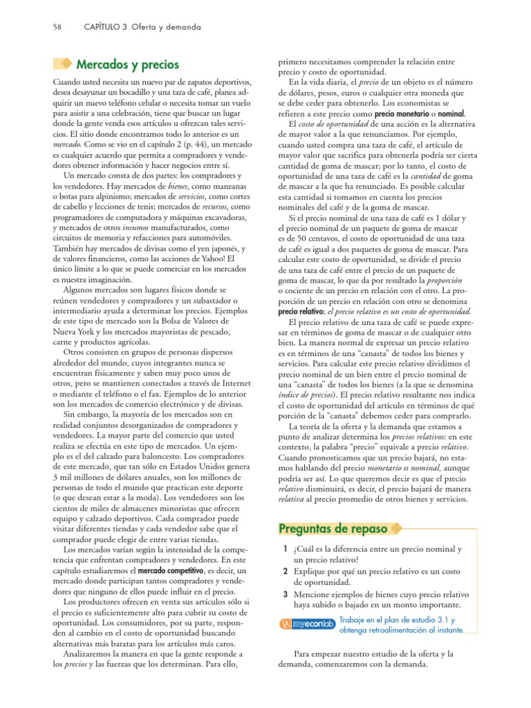 1 - Mercado y Precios (Libro de Parkin-Loria) | Descargar gratis PDF ...