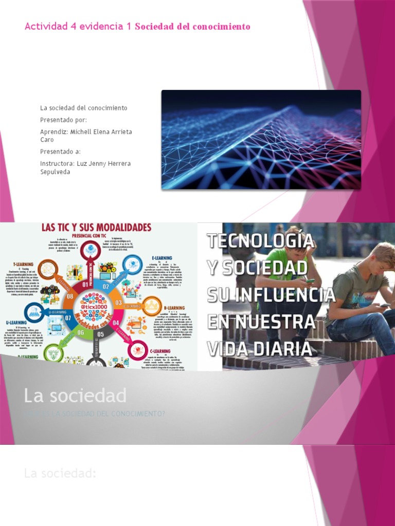 Sociedad del Conocimiento y TIC | PDF | Sociedad | Tecnología de ...