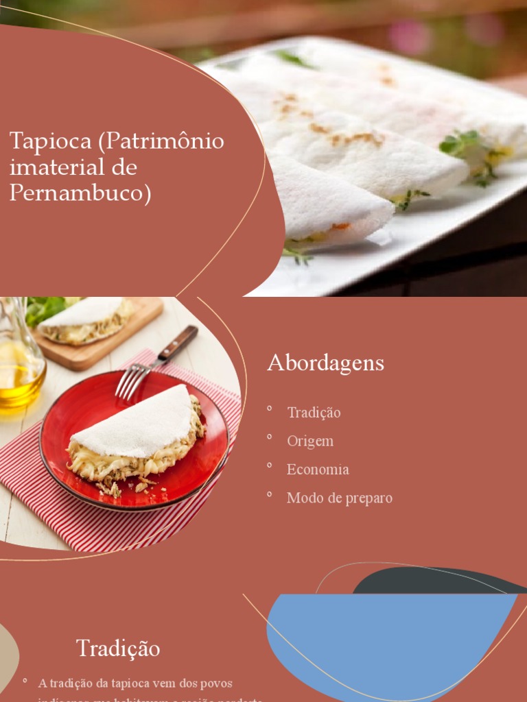 História e Preparo da Tapioca | PDF | Coco | Agricultura