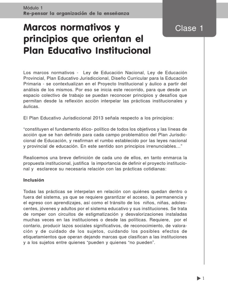 Ed Modulo01 Clase01 | PDF | Enseñando | Educación primaria