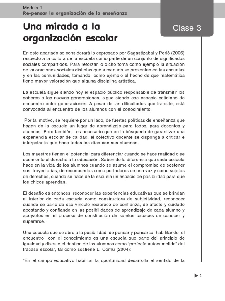 Ed Modulo01 Clase03 | PDF | Enseñando | Aprendizaje