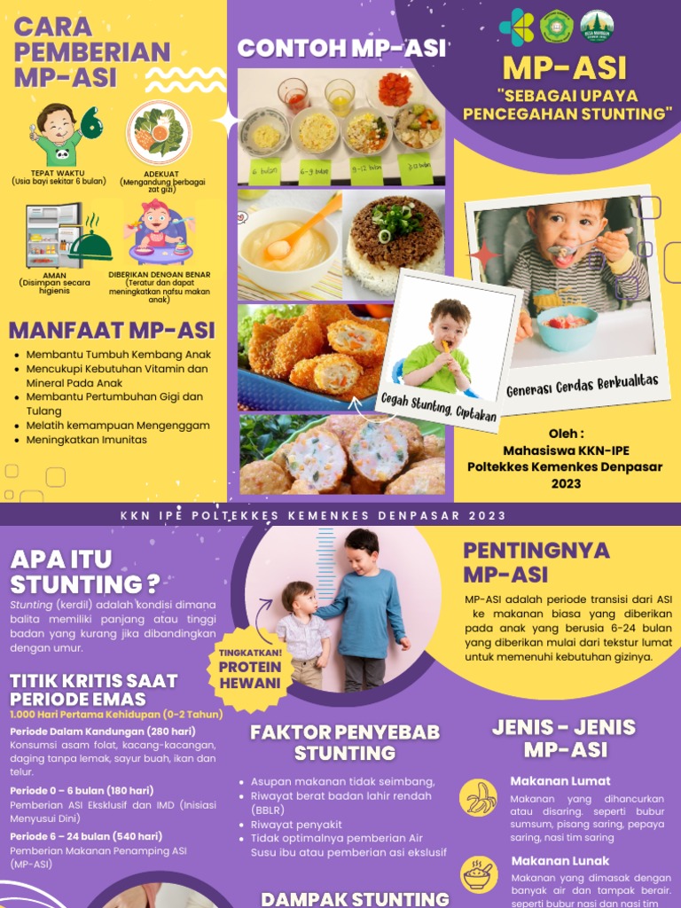 Leaflet Penyuluhan Balita PDF | PDF
