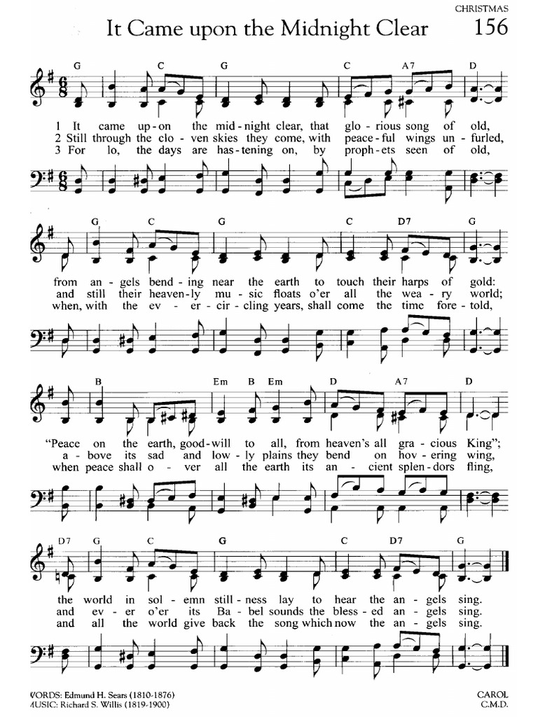 It Came Upon A Midnight Clear | PDF